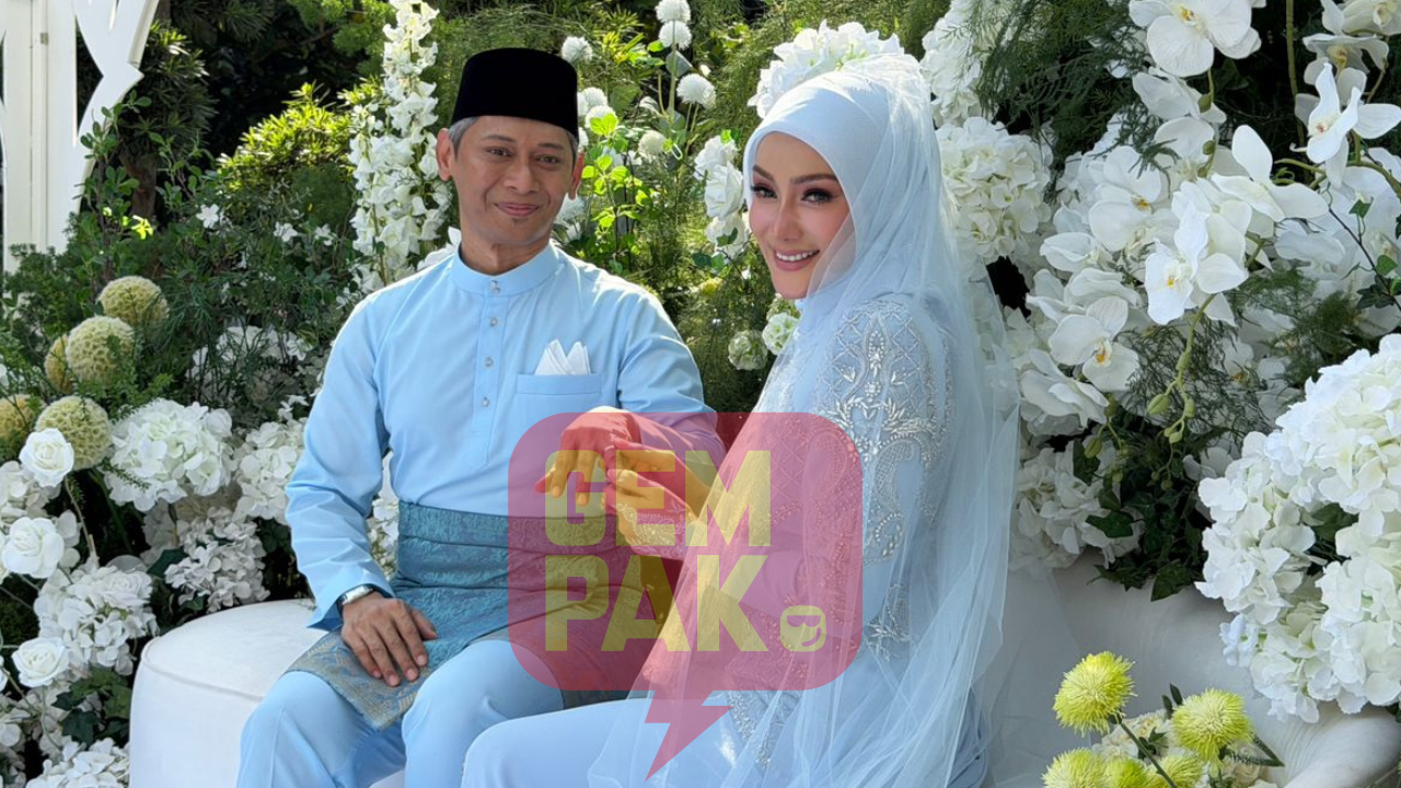 Wedding of The Year, Erra Fazira, Mr. E Selamat Menikah, Terima Sepokok Bunga Emas Sebagai Mas ...